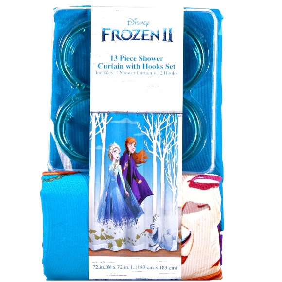 Disney | Bath | Frozen 2 Shower Curtains And Hooks | Poshmark